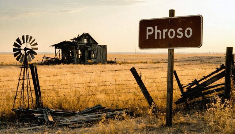 Phroso, Oklahoma Ghost Town - United States Ghost Towns