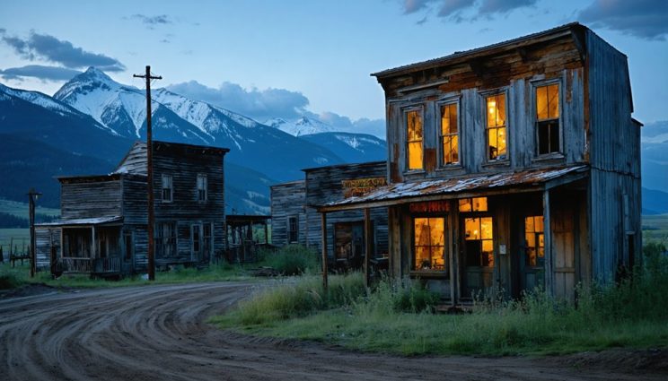 Flat, Alaska Ghost Town - United States Ghost Towns