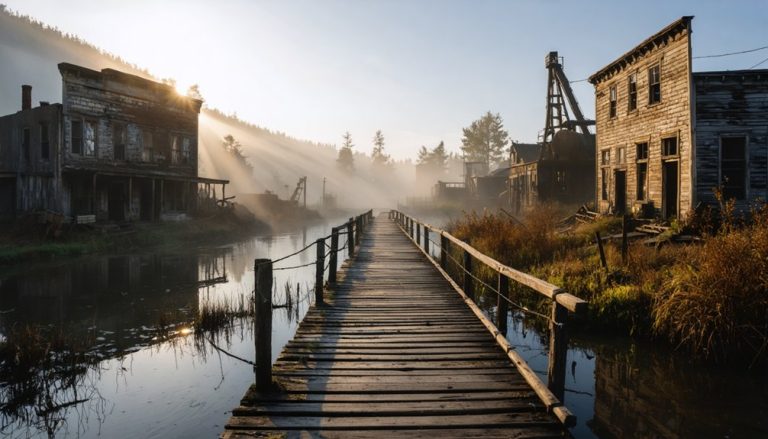 7 Best Abandoned Riverside Ghost Towns in America - United States Ghost ...