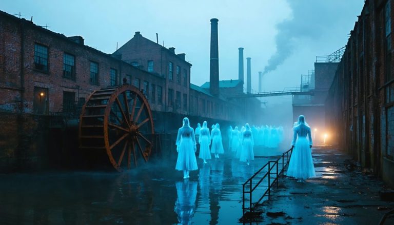 Ghosts Haunting Old Mill Towns in the US - United States Ghost Towns