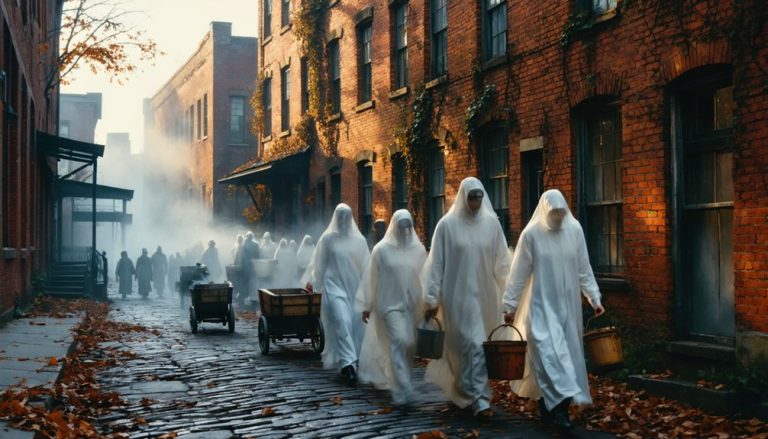 Echoes Of Ghostly Former Mill Town Residents
