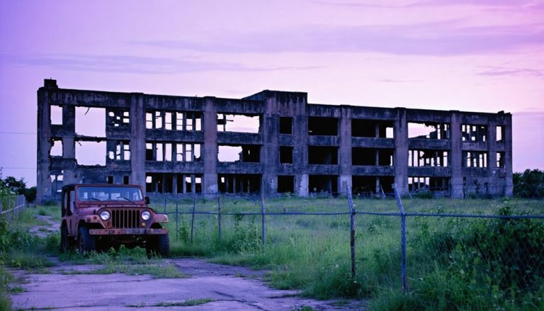 The Spooky History Of Military Ghost Towns In US