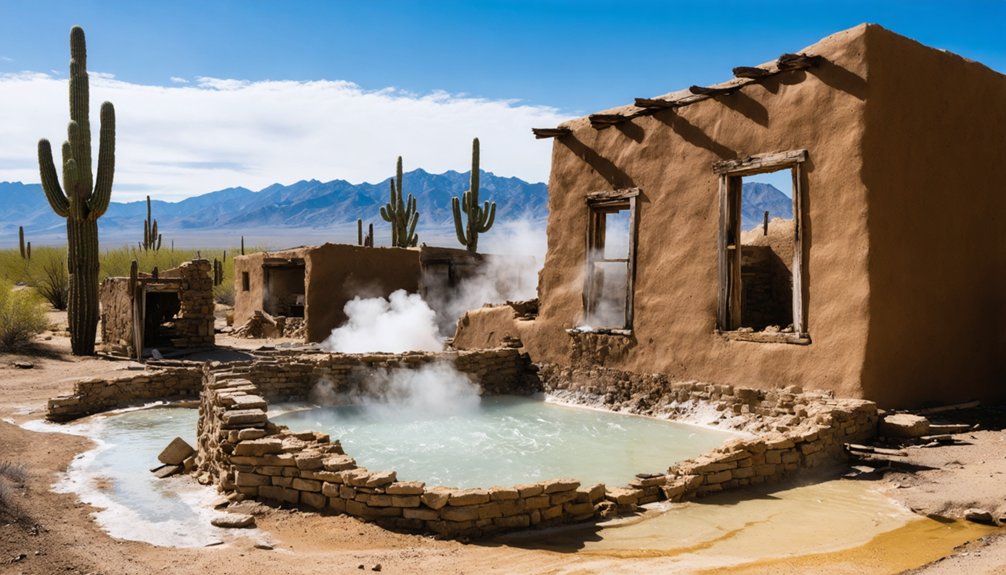 Ghost Towns Near Hot Springs in The Desert Southwest - United States ...