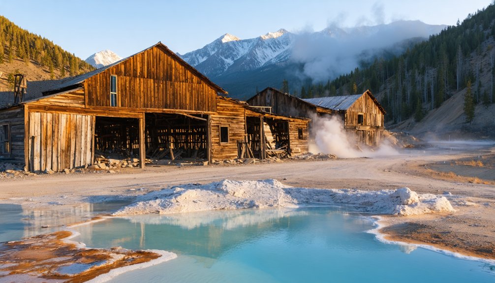 Ghost Towns Near Hot Springs in The West Coast - United States Ghost Towns