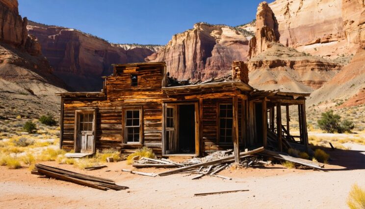 Ghost Towns Being Reclaimed By Nature In Utah