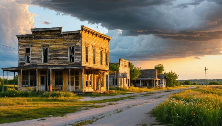 Ghost Towns To Visit In Spring In Kansas United States Ghost Towns